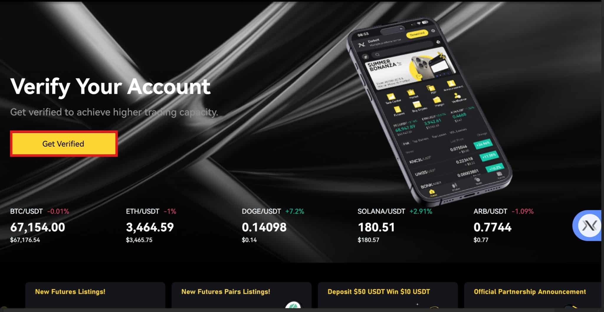 How to Complete Identity Verification on Darkex? - Darkex Official ...