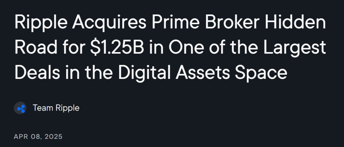 Ripple's Hidden Road Acquisition: The Beginning of a New Era for XRP ...